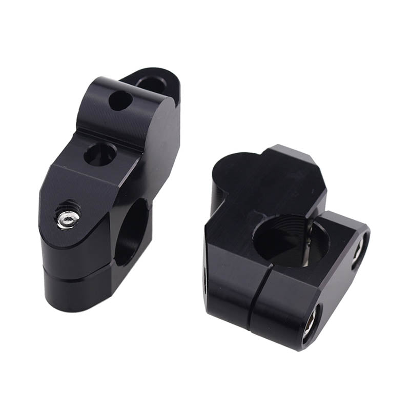 22mm 7/8" Handlebar Risers Mounting Standard Bar Riser Extend Back Mov ...