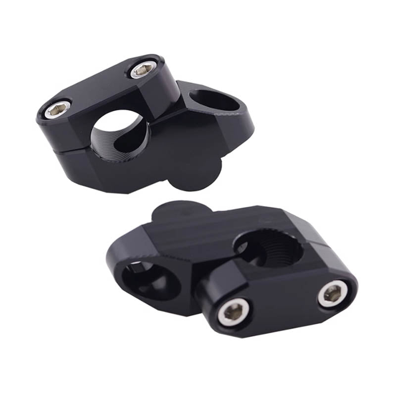 22mm 7/8" Handlebar Risers Mounting Standard Bar Riser Extend Back Mov ...