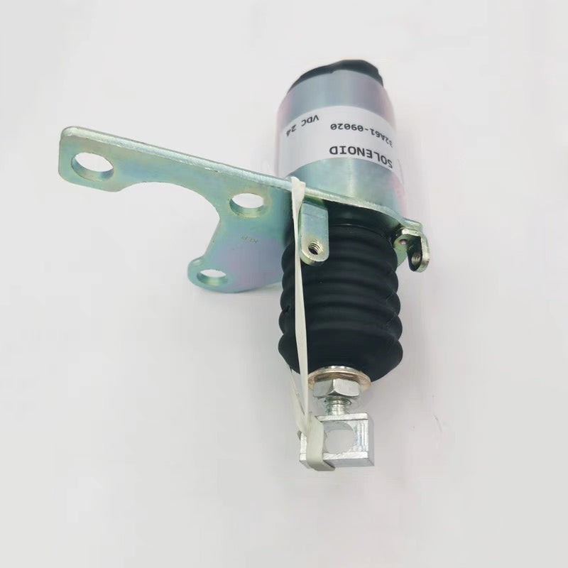 24V Fuel Shutoff Solenoid 32A61-09020 for Caterpillar CAT E305/306/307 ...