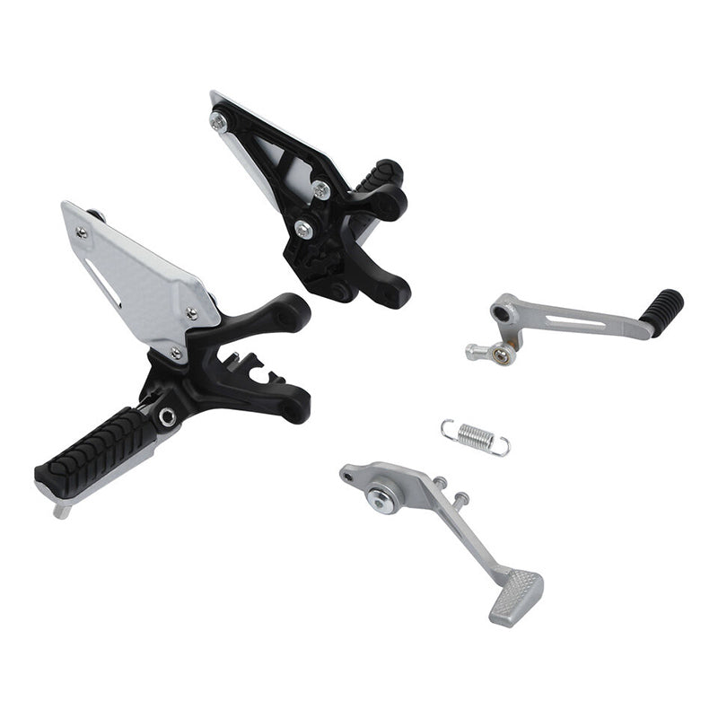 Front Foot Pegs Pedals Bracket Set for Kawasaki Z900 ABS 2017-2024 SE ...