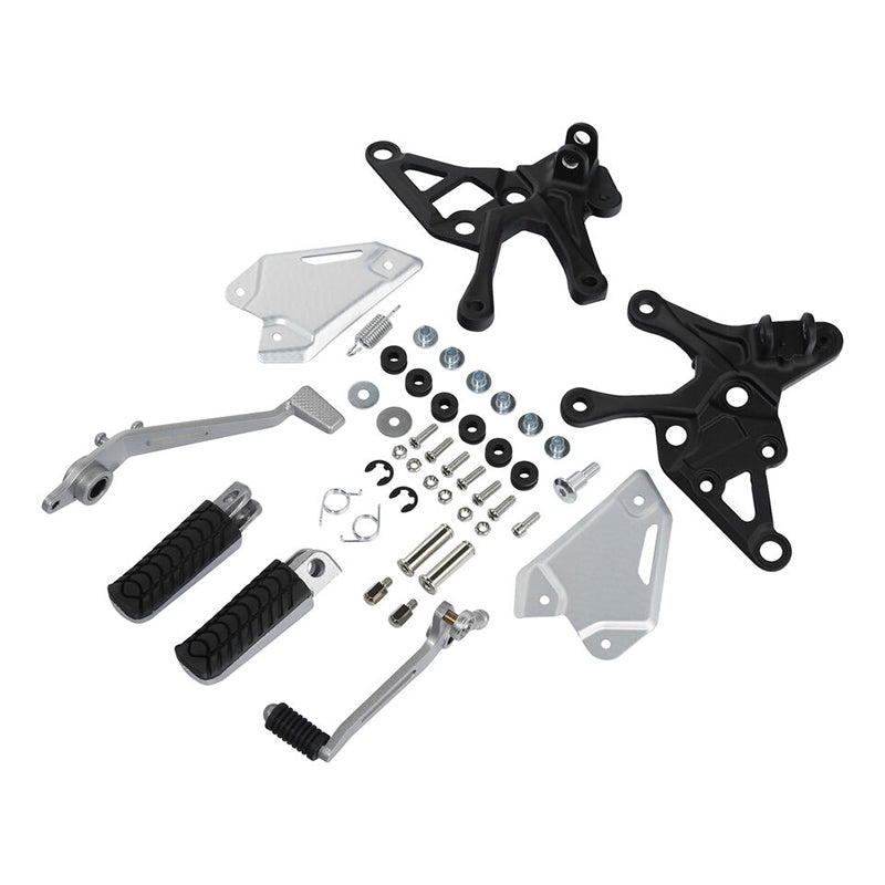 Front Foot Pegs Pedals Bracket Set for Kawasaki Z900 ABS 2017-2024 SE ...