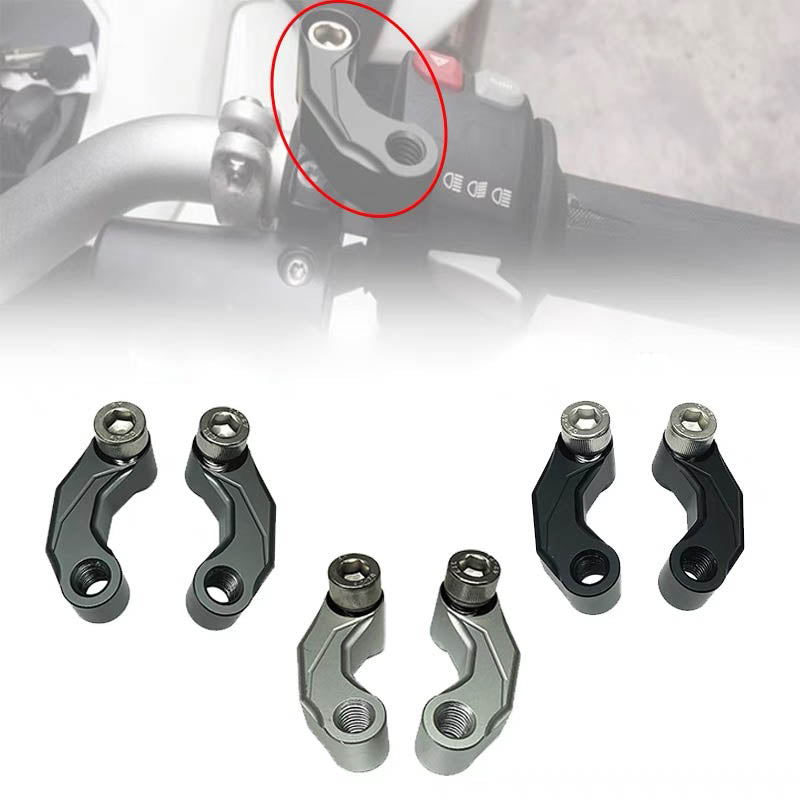 Mirrors Riser Extension Brackets Adapter for BMW R1200 GS R1200GS LC/A ...