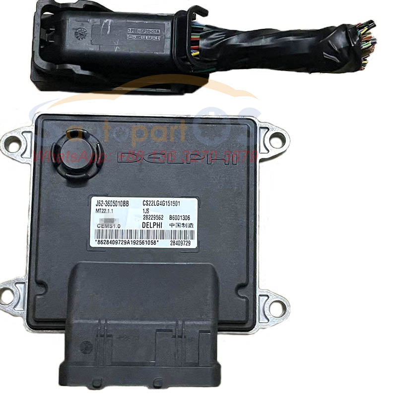 Original New ECU + Connector J62-3605010BB 28229562 B6001306 MT22.1.1 ...