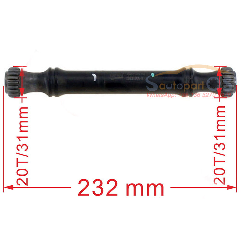 Rear Core Shaft 9GQ0-300101 for CFMOTO CForce 450 520 550 600 625 ...