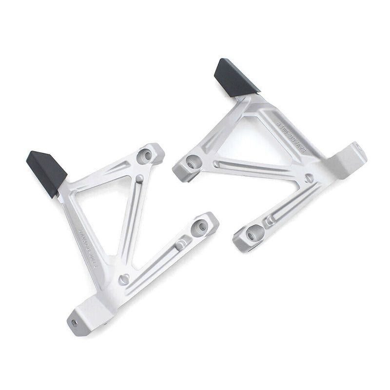 Silver Rear Footrest Brackets Holder Assembly for BMW R1250GS ADV R120 ...