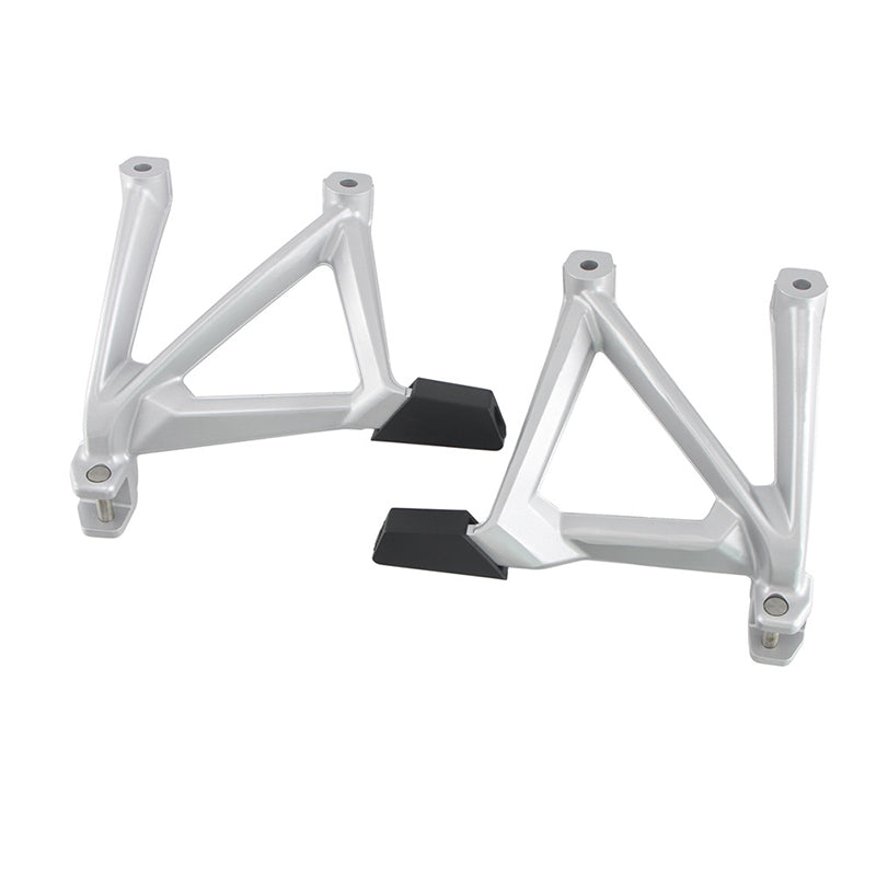 Silver Rear Footrest Brackets Holder Assembly for BMW R1250GS ADV R120 ...
