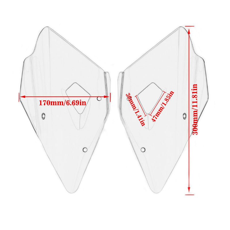 Turn Signal Windscreen Windshield Deflector for BMW R1200GS R1250GS LC ...