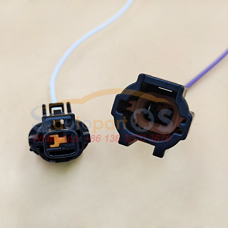 1 Pair AC Compressor Connector Pigtail Plug for Nissan Teana Qashqai S ...