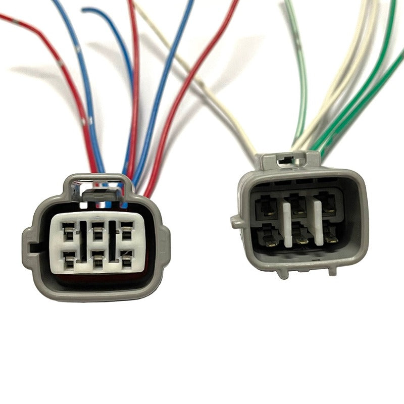 1 Pair Genuine Accelerator Pedal Sensor Connector 6 Pin for Toyota 909 ...