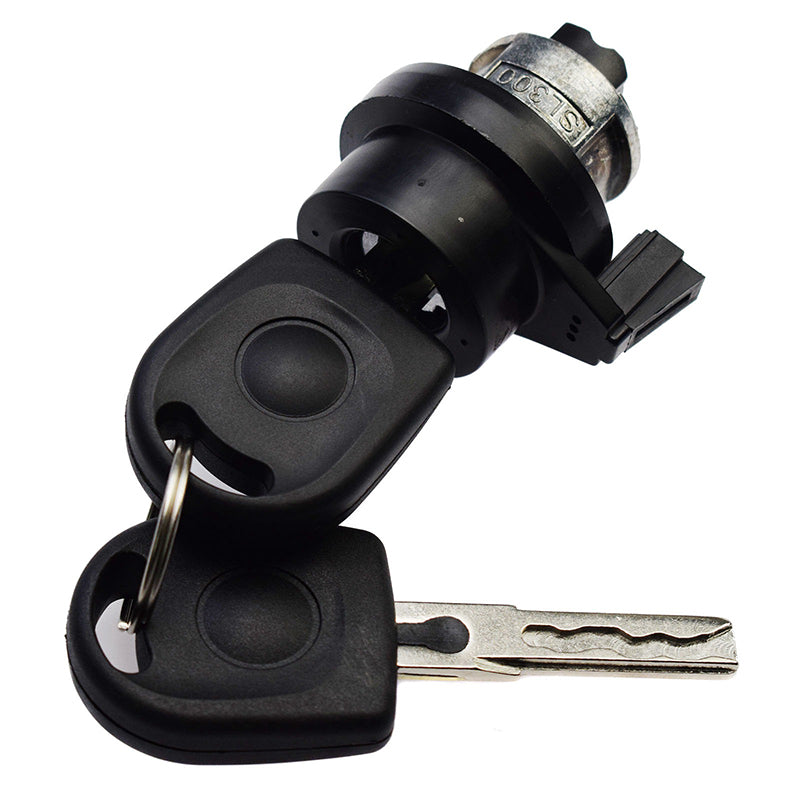 1T0905855A Ignition Lock Cylinder with 2 Key Shell for VW Jetta 2004-2 ...