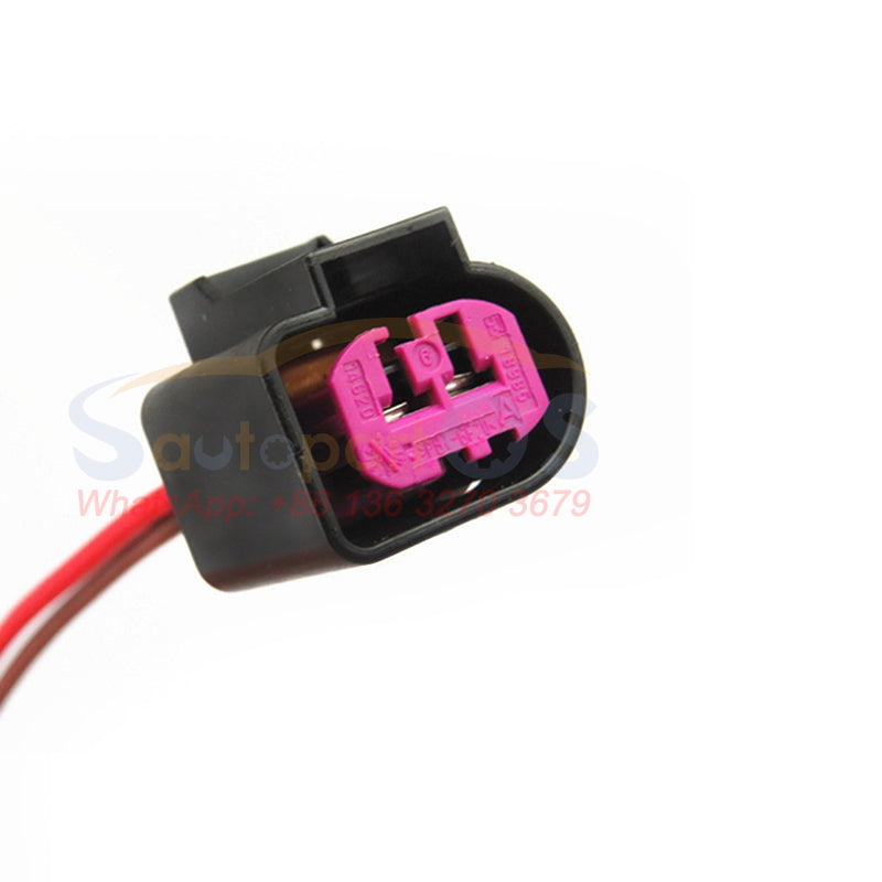 2 Pin Alternator Wiring Plug Pigtail for Audi VW Jetta Golf Beetle Sko ...