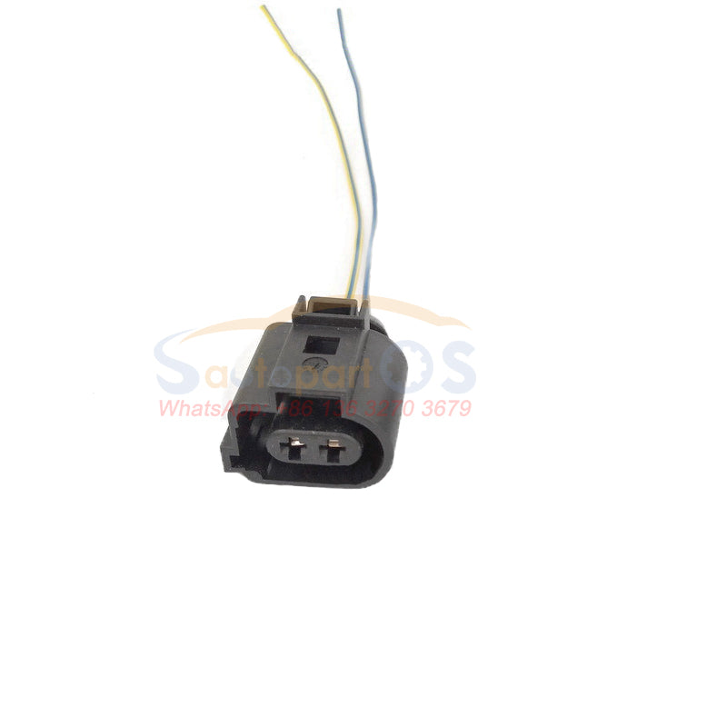 2 Pin Connector Plug Wiring Harness Cable Socket for VW Tiguan Audi A4 ...
