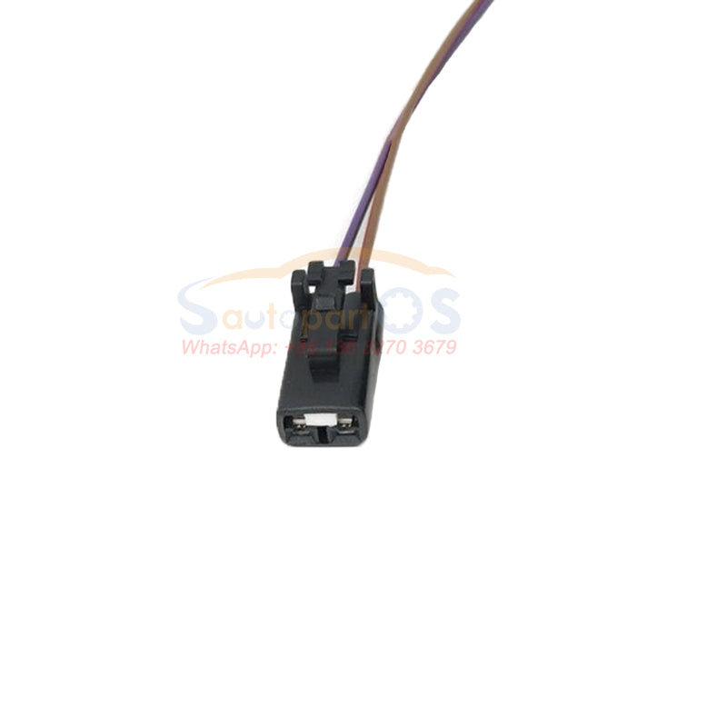 2-way 2 pin Headlamp Connector Pigtail for Toyota 90980-11075 – autopartsos