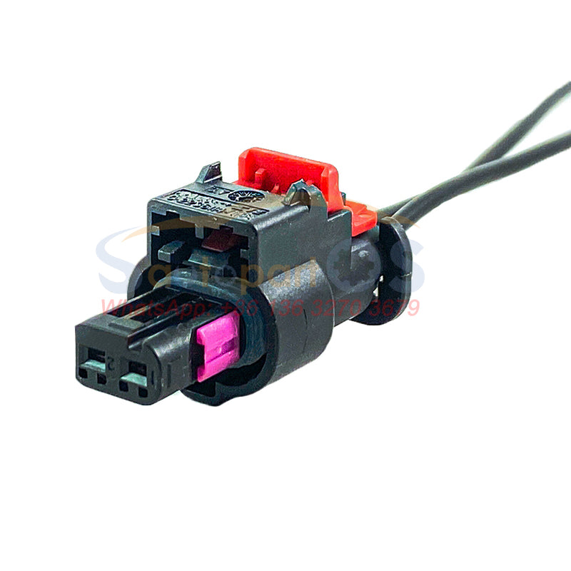 2-way 2-pin Oil Pressure Sensor Connector Pigtail for VW Audi 4K0 973 ...