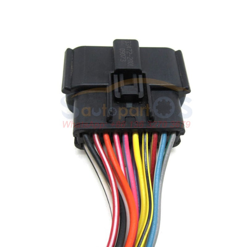 20-way 20 pin Headlight Connector Pigtail for Ford WPT-889 – autopartsos