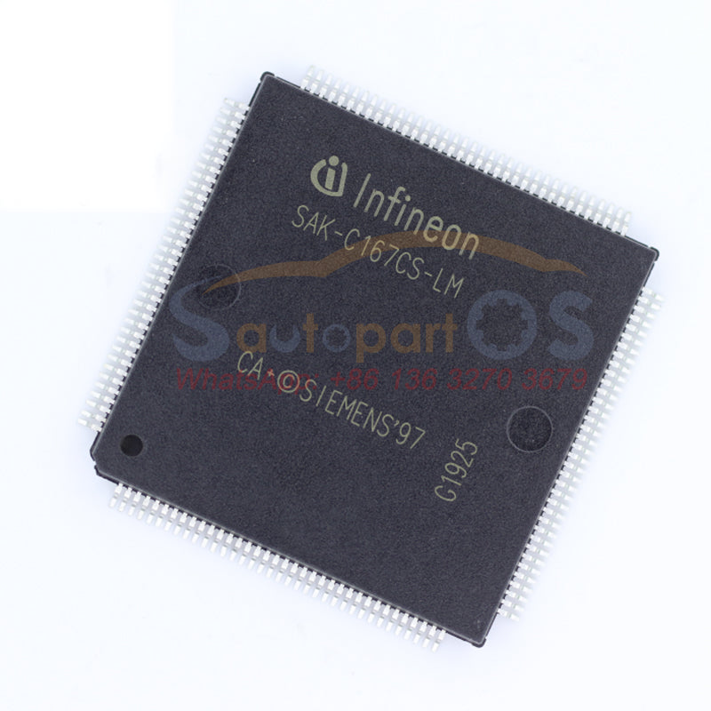 3pcs New Infineon SAK-C167CS-LM SAK-C167CS QFP144 Automotive Microcont ...