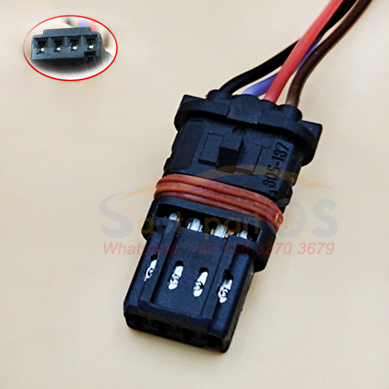 4 Pin Wiring Plug Connector Mirror Class Harness for BMW 5/6/7/F06/F10 ...