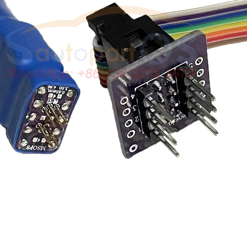 4pcs/kit Nano MINI MSOP8 +TSSOP8 + SOP8 150mil & 208mil Pogo PIN Adapt ...