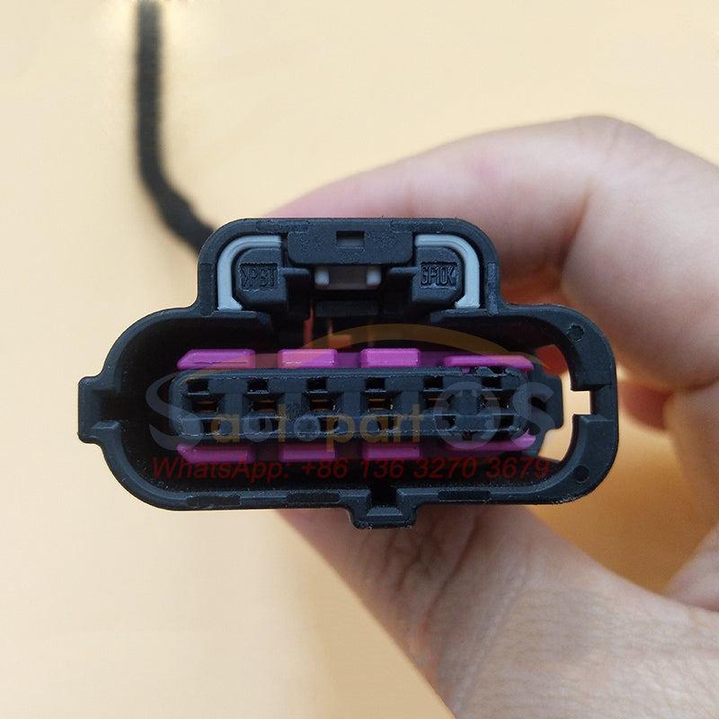 6-way 6 pin Accelerator Pedal Sensor Connector Pigtail for VW Audi 1K0 ...