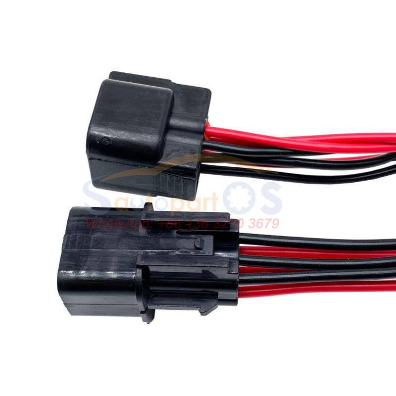 6-way 6 pin Female and Male Headlight Connector Pigtail for Kia 9221-0 ...