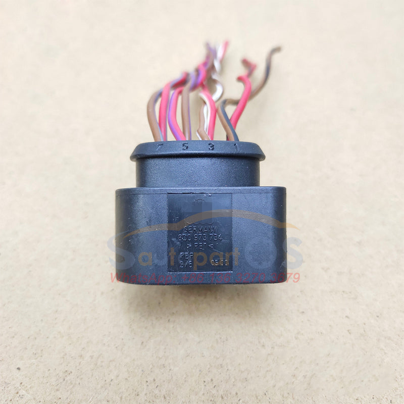 8 Pin Pigtail Plug Wiring 8D0973734 for VW Jetta Golf MK4 MK5 MK6 Beet ...