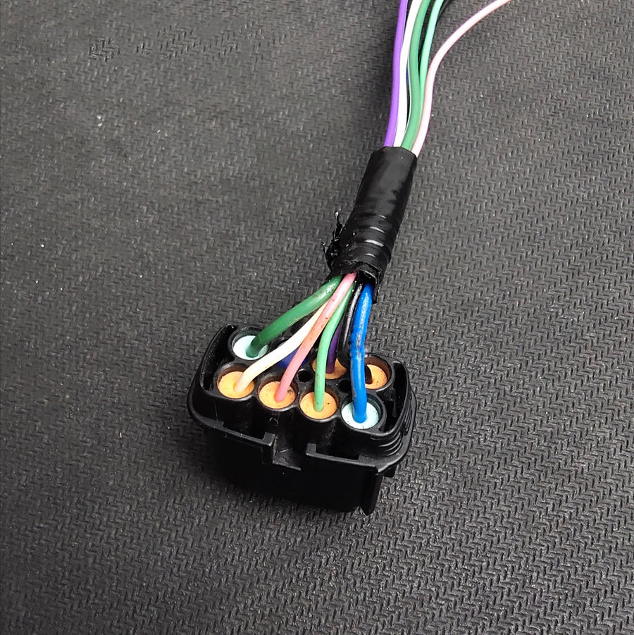 Headlight Connector Pigtail Harness Plug 8-Wire Fit for Nissan 350Z 26 ...