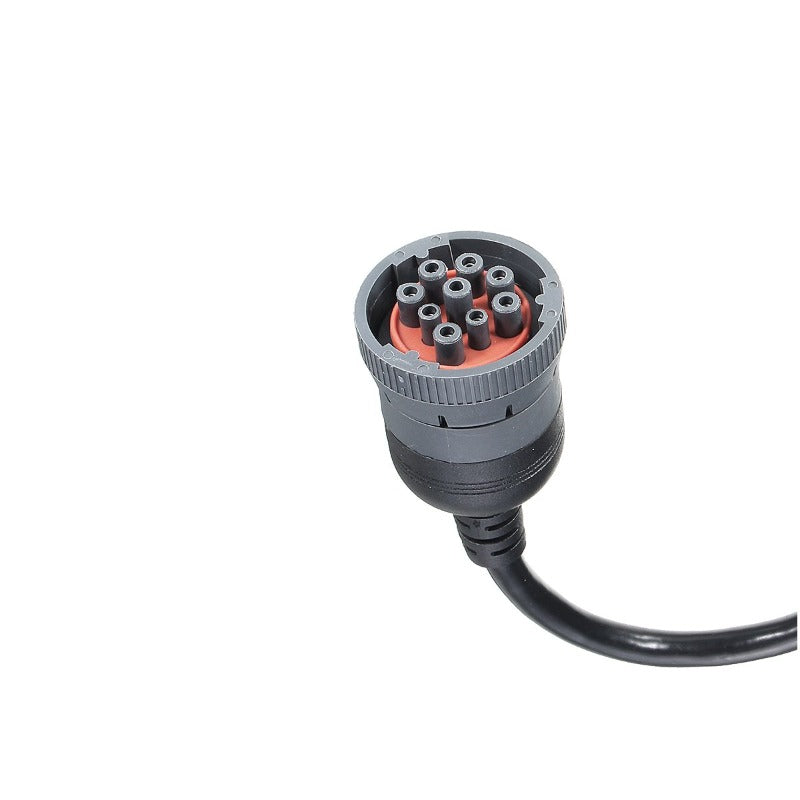 J1939 9PIN female connector adapter for Heavy Duty Truck Diagnostic In ...