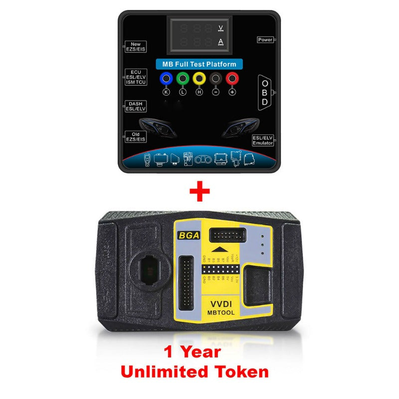 Mercedes Benz Full EIS EZS ESL Dash ECU TCU ISM Test Platform & Xhorse ...