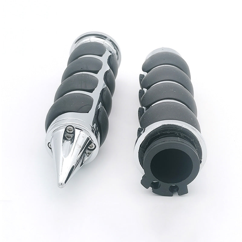 Motorcycle 1" Handle Bar Hand Grips for Yamaha v star Kawasaki vulcan ...