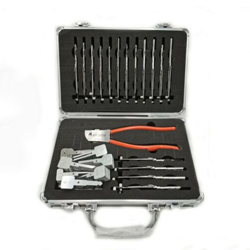 Original Lishi 2 In 1 16pcs Set Hand Tools Kits New – autopartsos