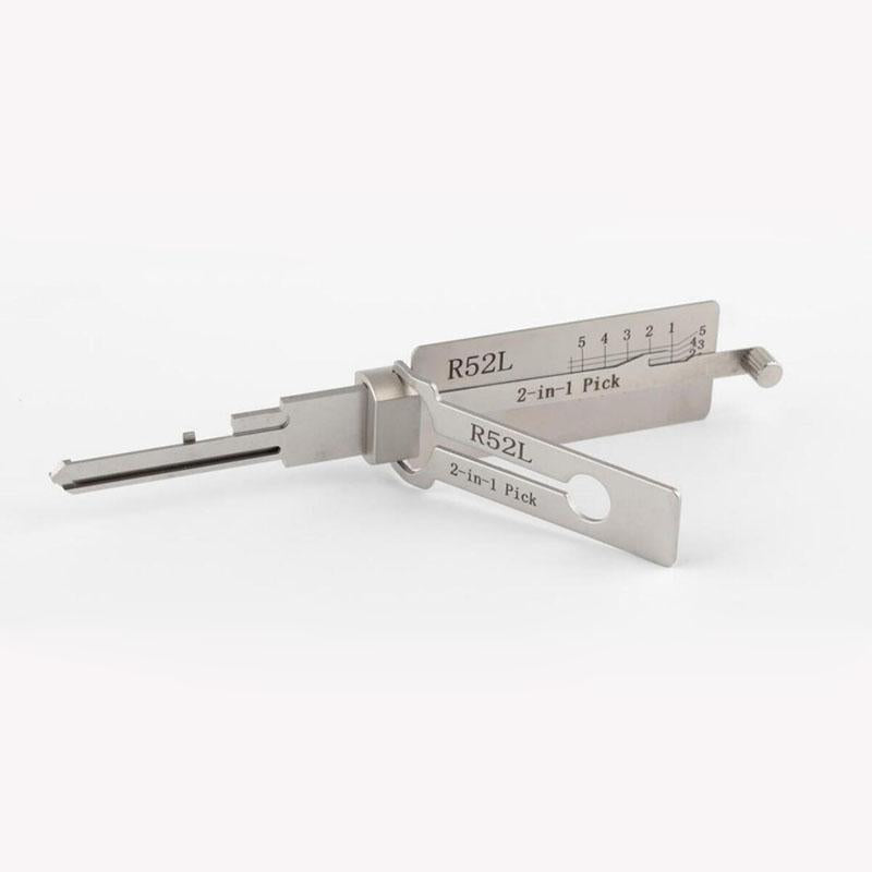 Original Lishi R52L Residential Pick Set 2 in 1 Lock Pick Decoder for ...