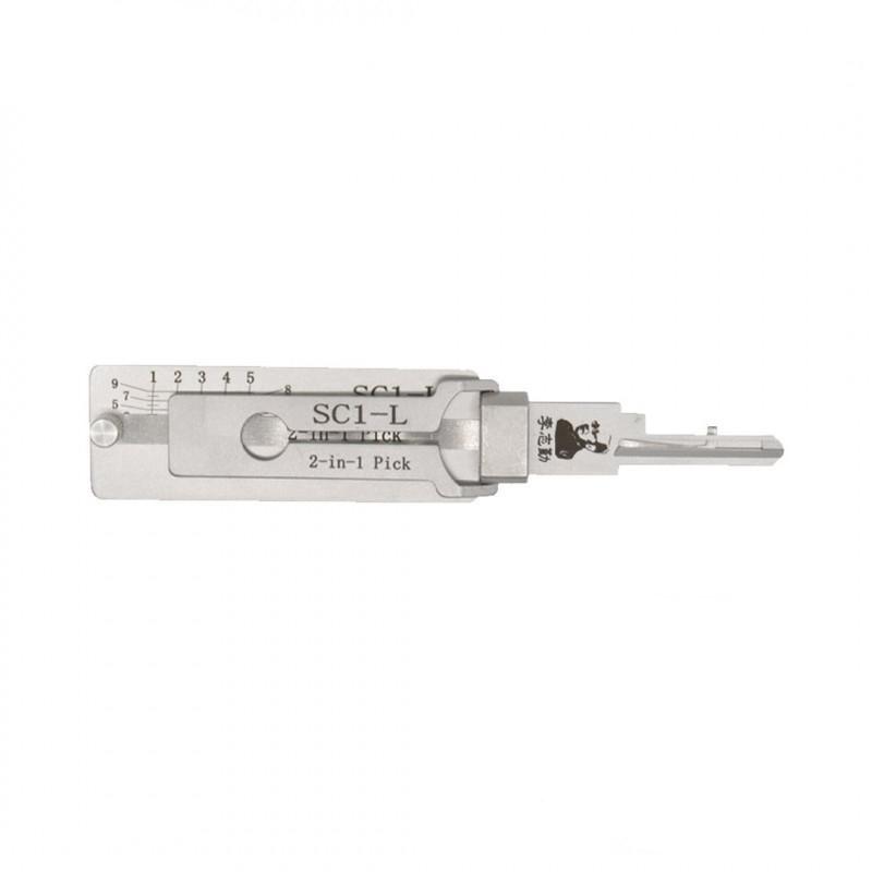 Original Lishi SC1-L Left Handed Residential Commercial 2-in-1 Lock Pi ...