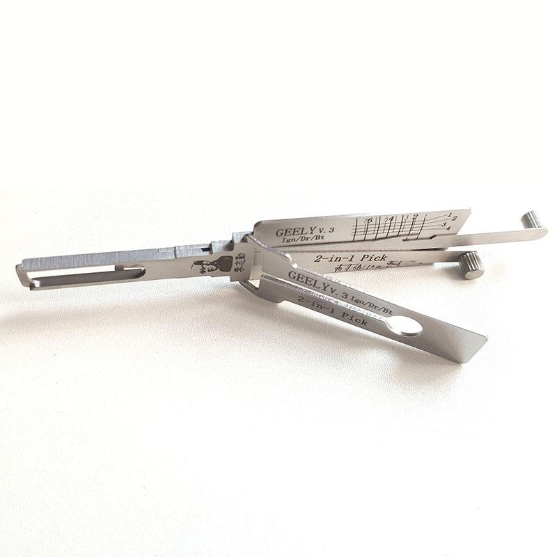 Original LISHI 2 in 1 Auto Pick and Decoder for GEELY – autopartsos